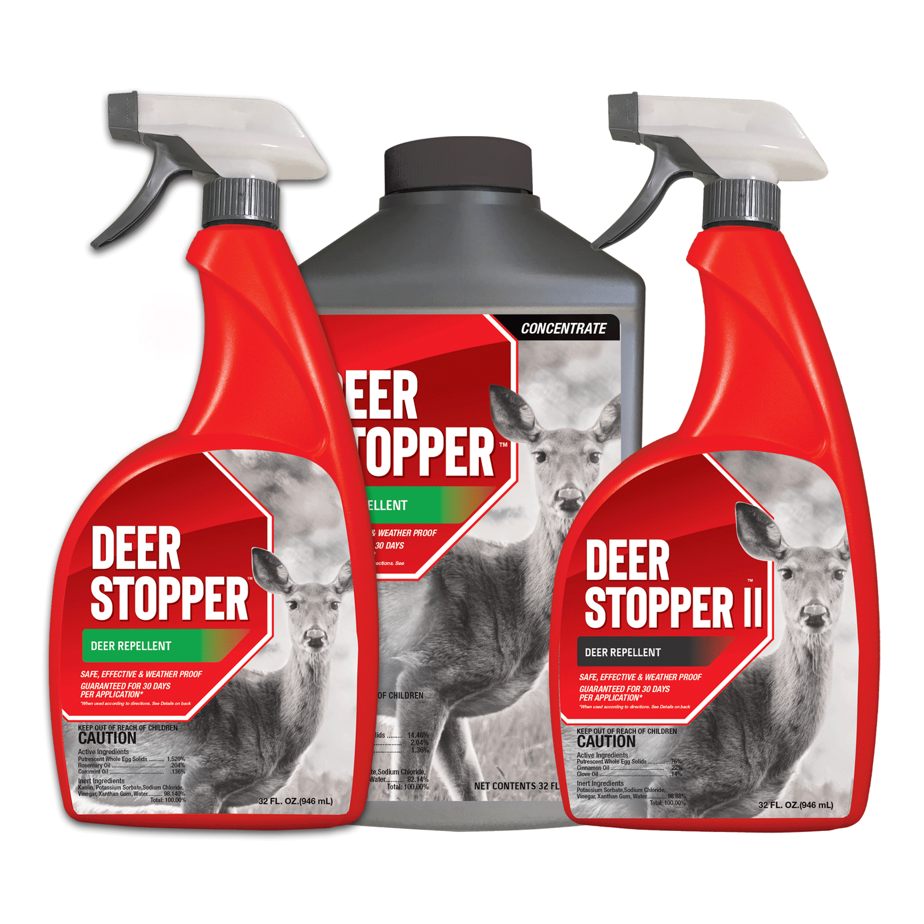 Deer Stopper II | Natural and Pleasant Scented Deer Repellent Spray