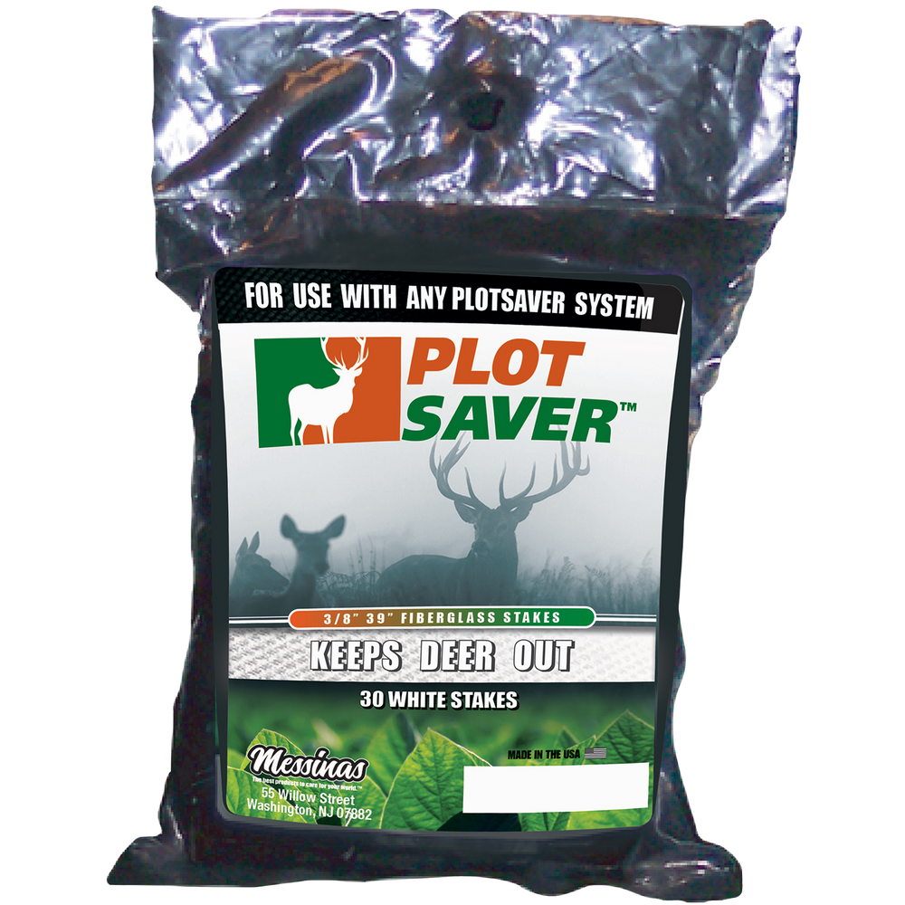 Plotsaver Ribbon, Stakes & Clips | Complete Deer Barrier Kit