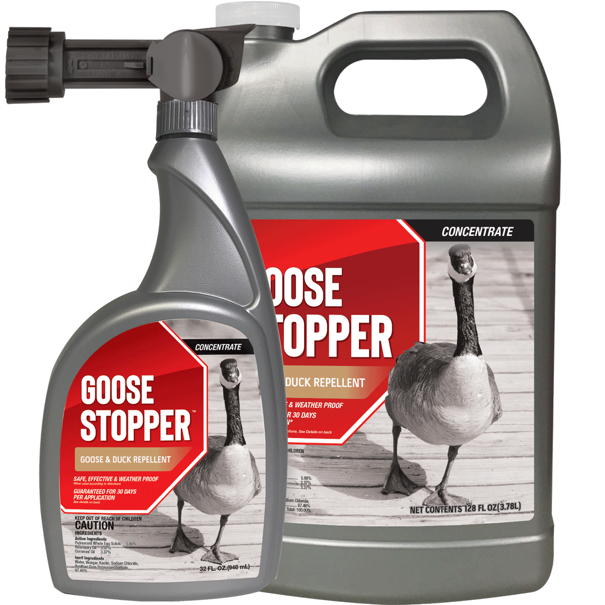 Goose Stopper Liquid | Natural Goose & Duck Repellent