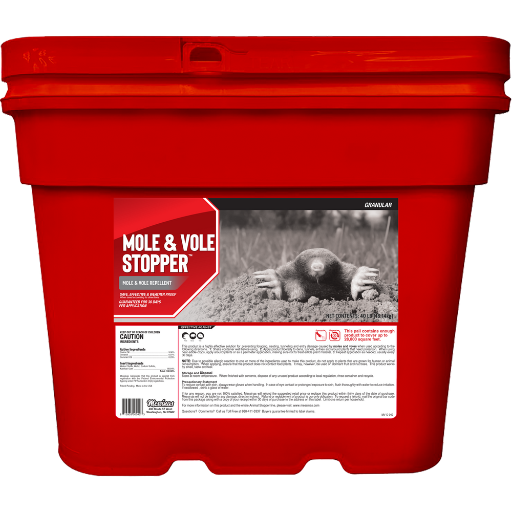 Mole & Vole Stopper Granular | Natural Tunneling Animal Repellent