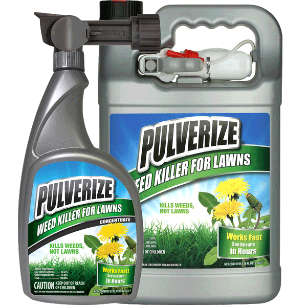 Pulverize Weed Killer for Lawns | Fast, Iron-Based Control