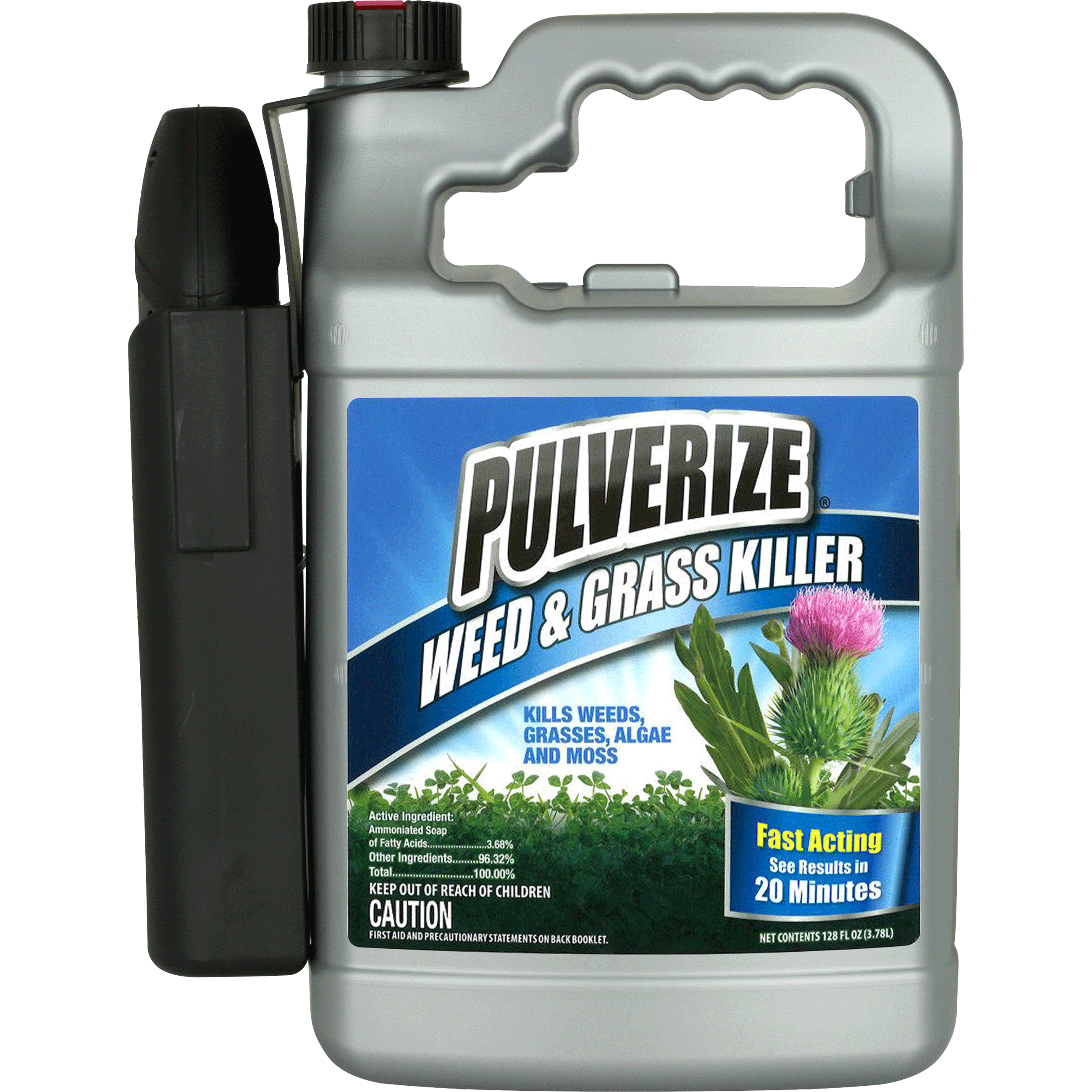 Pulverize Weed & Grass Killer | Fast, Non-Staining Formula