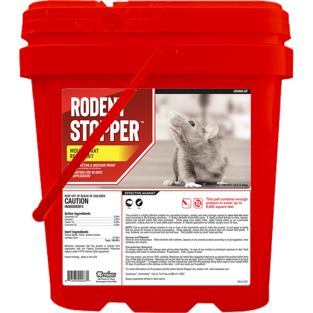 Rodent Stopper Granular | Natural Rat & Mouse Repellent