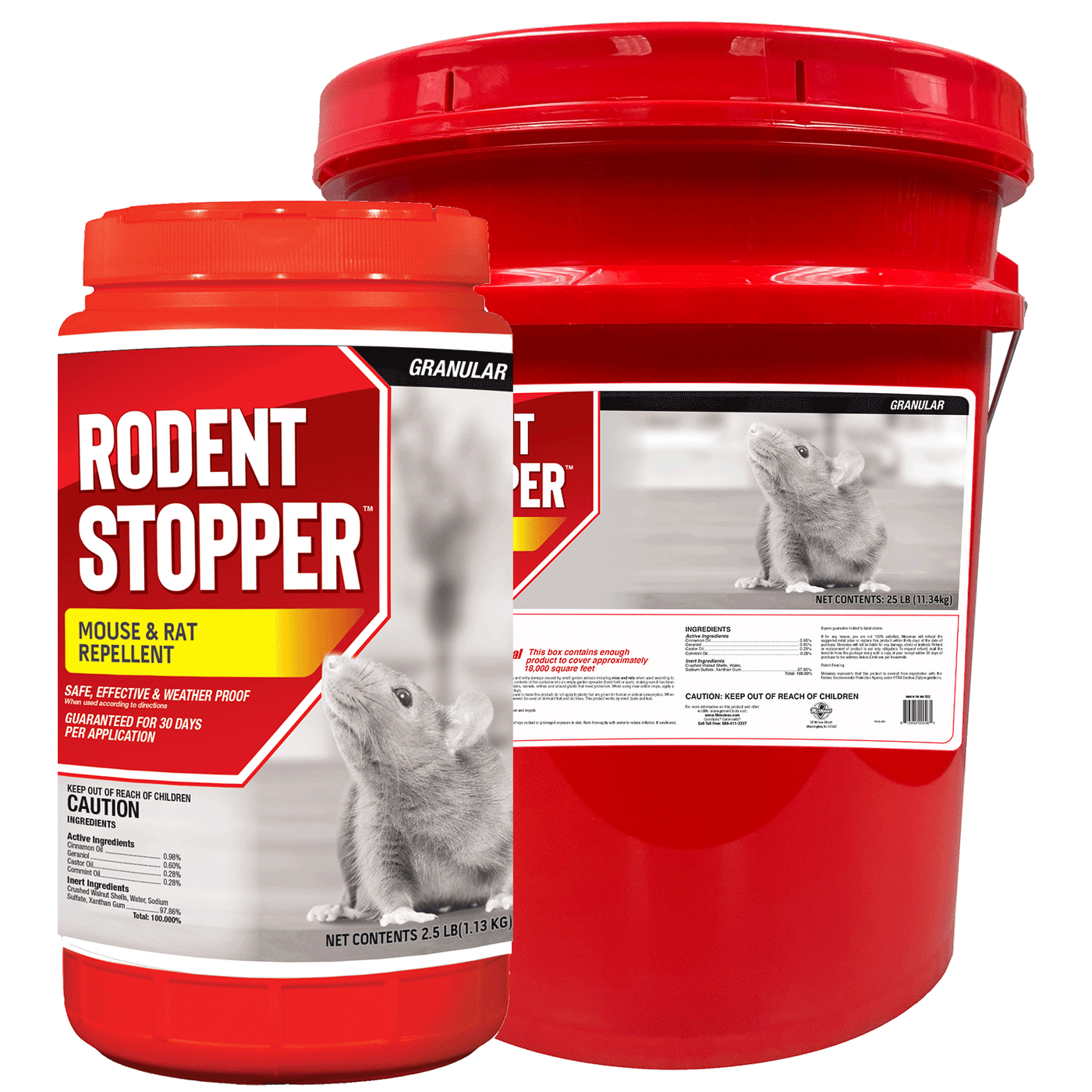 Rodent Stopper Granular | Natural Rat & Mouse Repellent