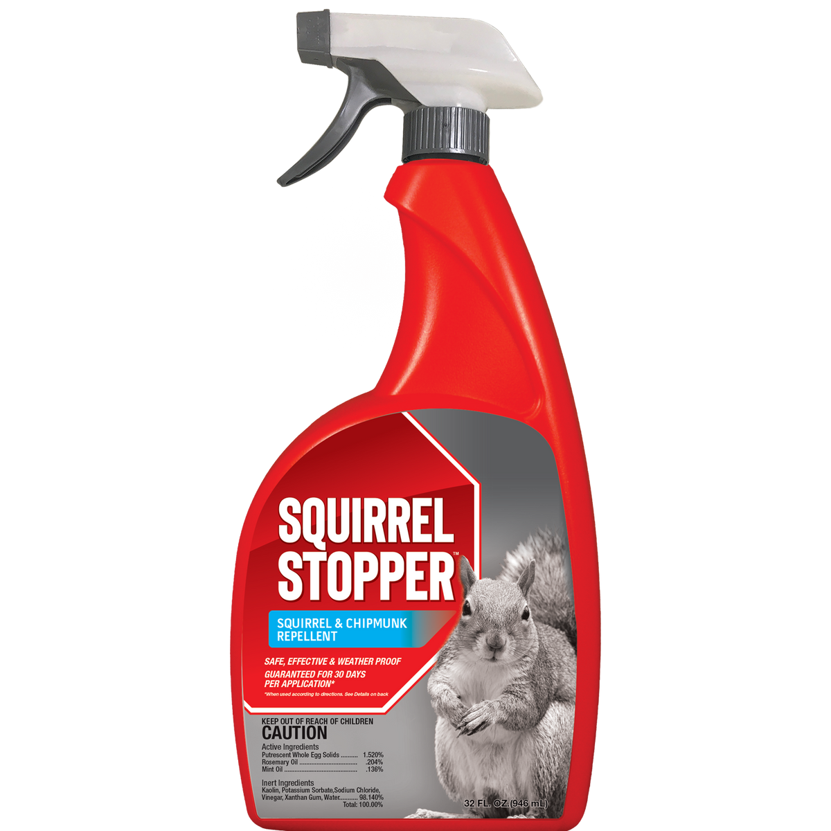 Squirrel Stopper Spray | Natural Squirrel & Chipmunk Repellent